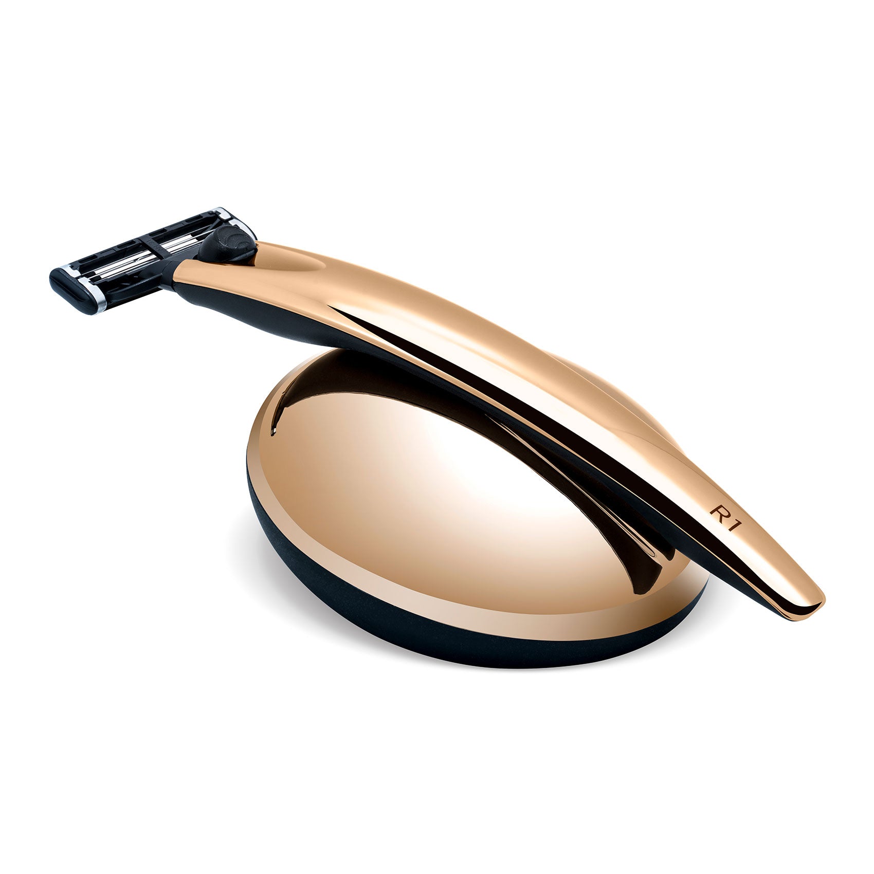 Gold R1 Razor 24ct & Stand | Mach3 Gold Grooming Gift Set
